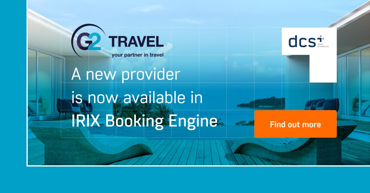 dcs plus | G2 Travel is now available in IRIX